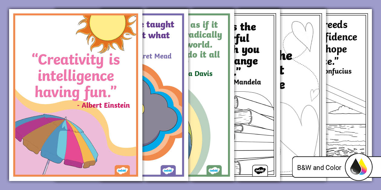 Educational Quotes Posters (Teacher-Made) - Twinkl