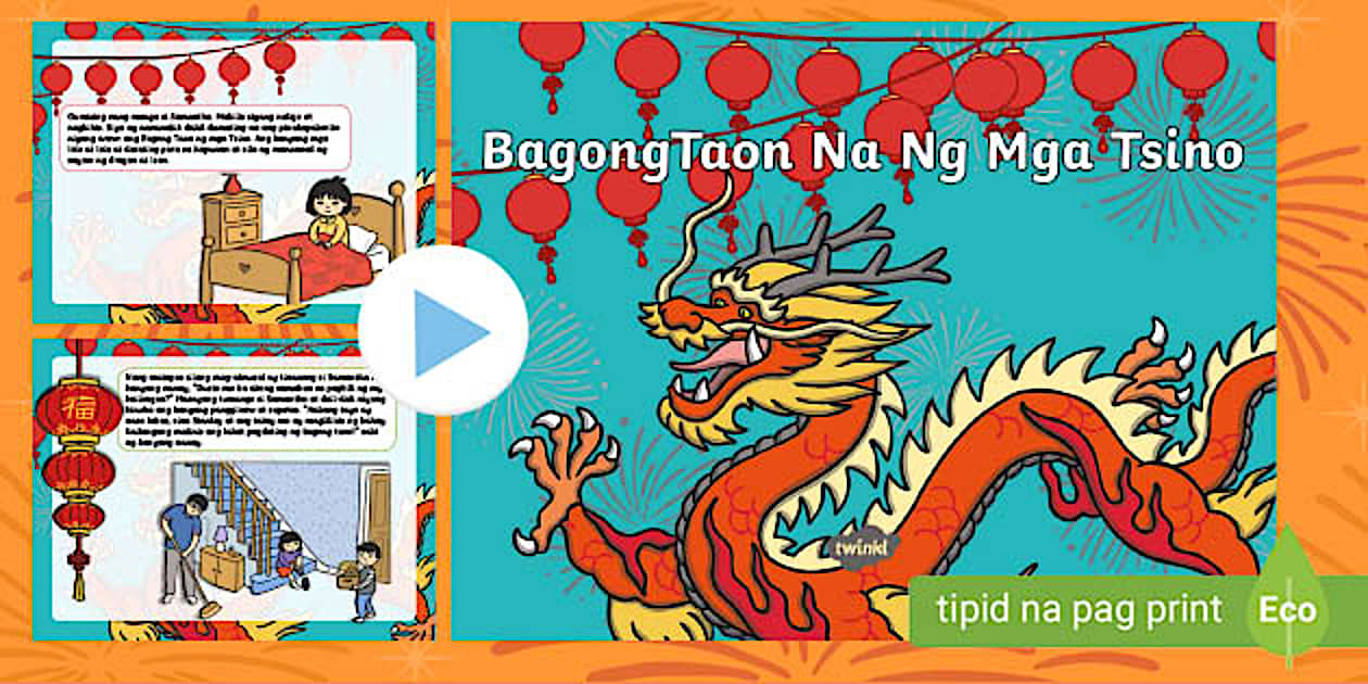 Bagong Taon Ng Mga Tsino | Grade 1 | Twinkl