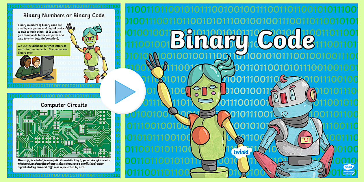 Binary Code PowerPoint - Primary School (teacher made)