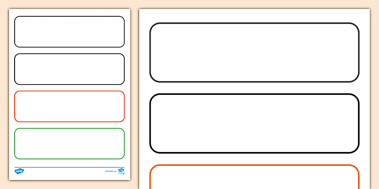 Editable Neutral Themed Tray Labels | Organisation | Twinkl
