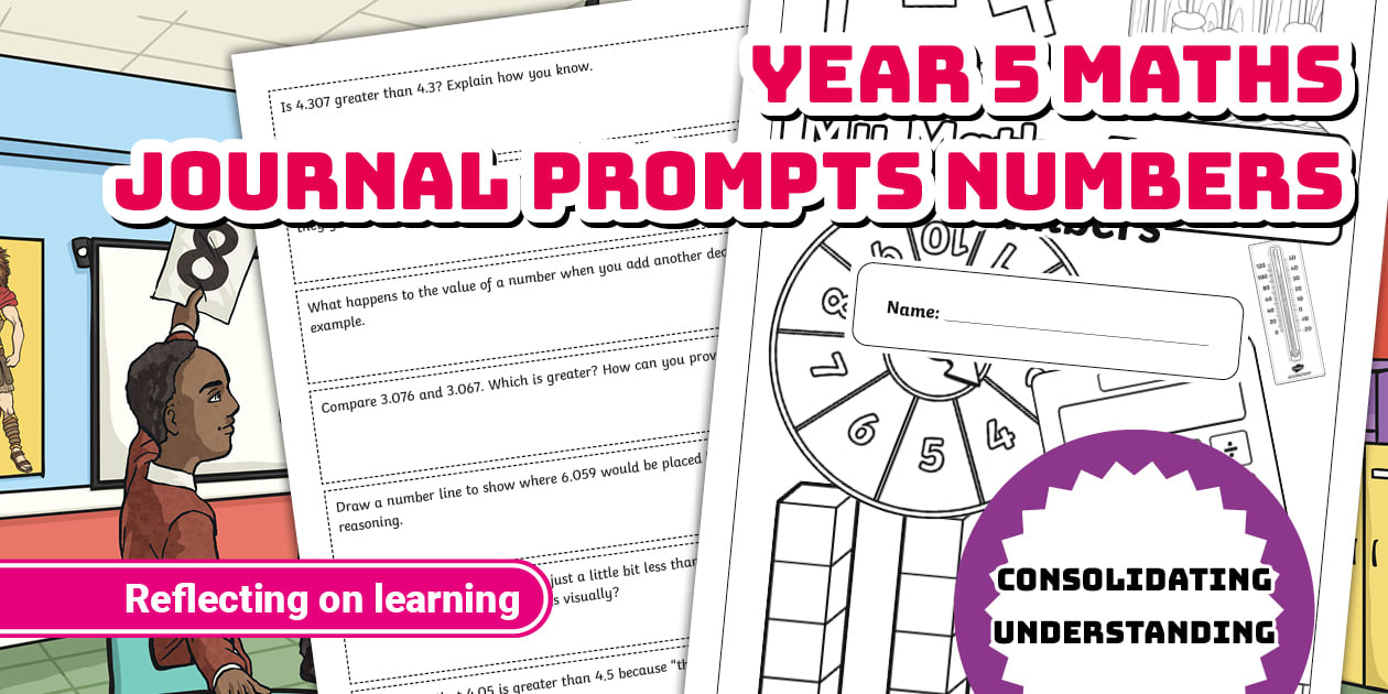 Year 5 Maths Journal Prompts Numbers