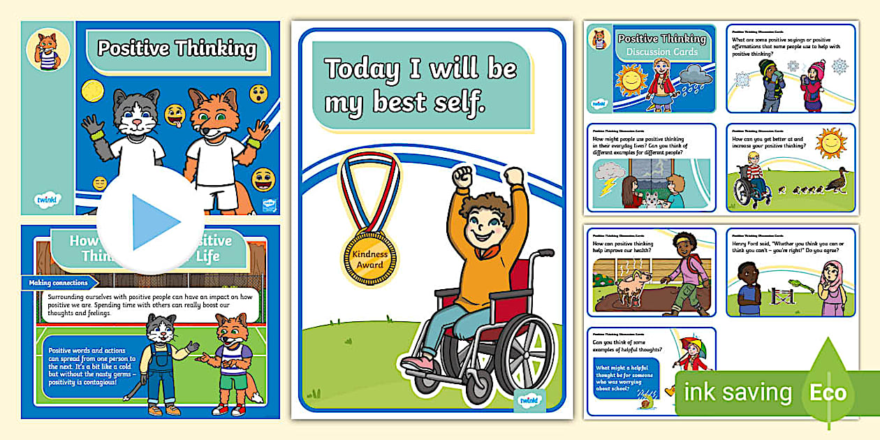 Character Education Positive Thinking Whole-School Assembly