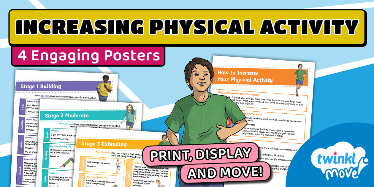 Increasing Physical Activity Posters