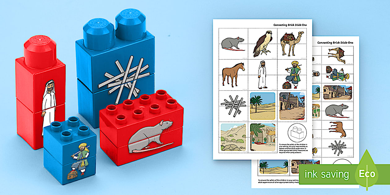 The Rats and the Iron – Connecting Bricks (teacher made)