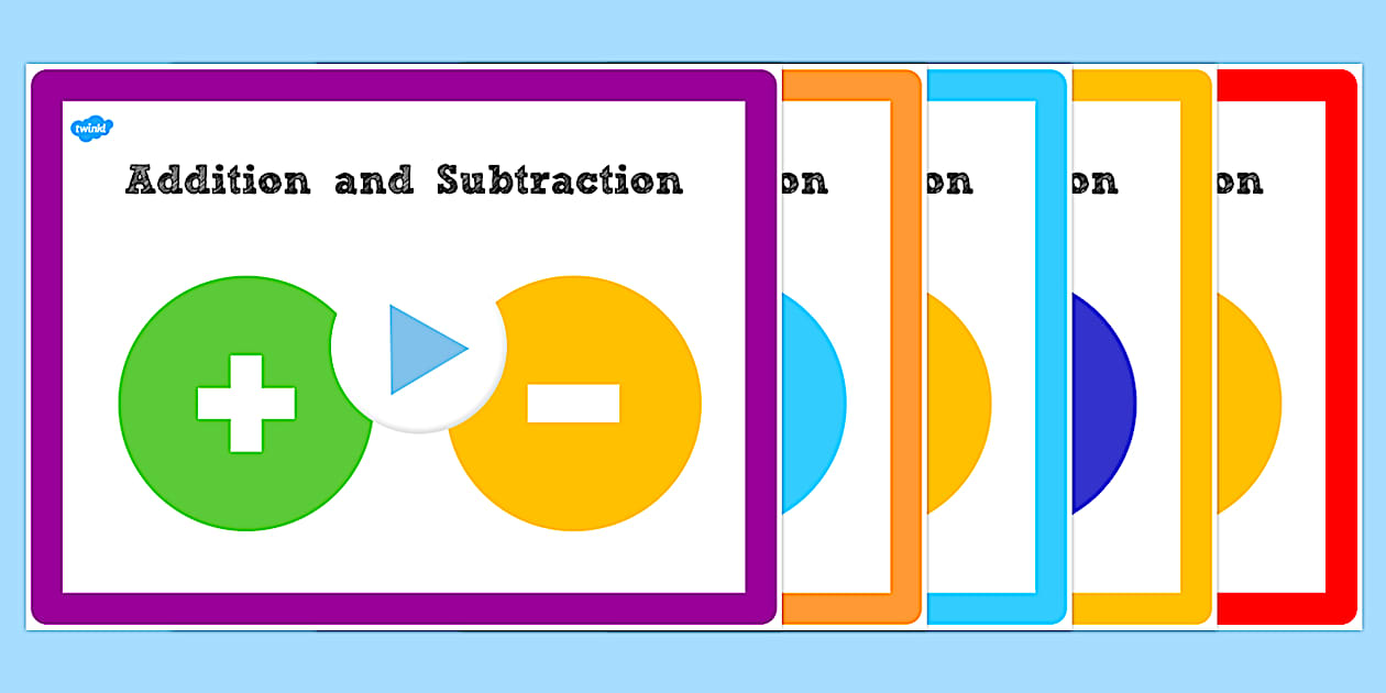 Year 3 Addition and Subtraction PowerPoints Pack Lesson 4 - pack