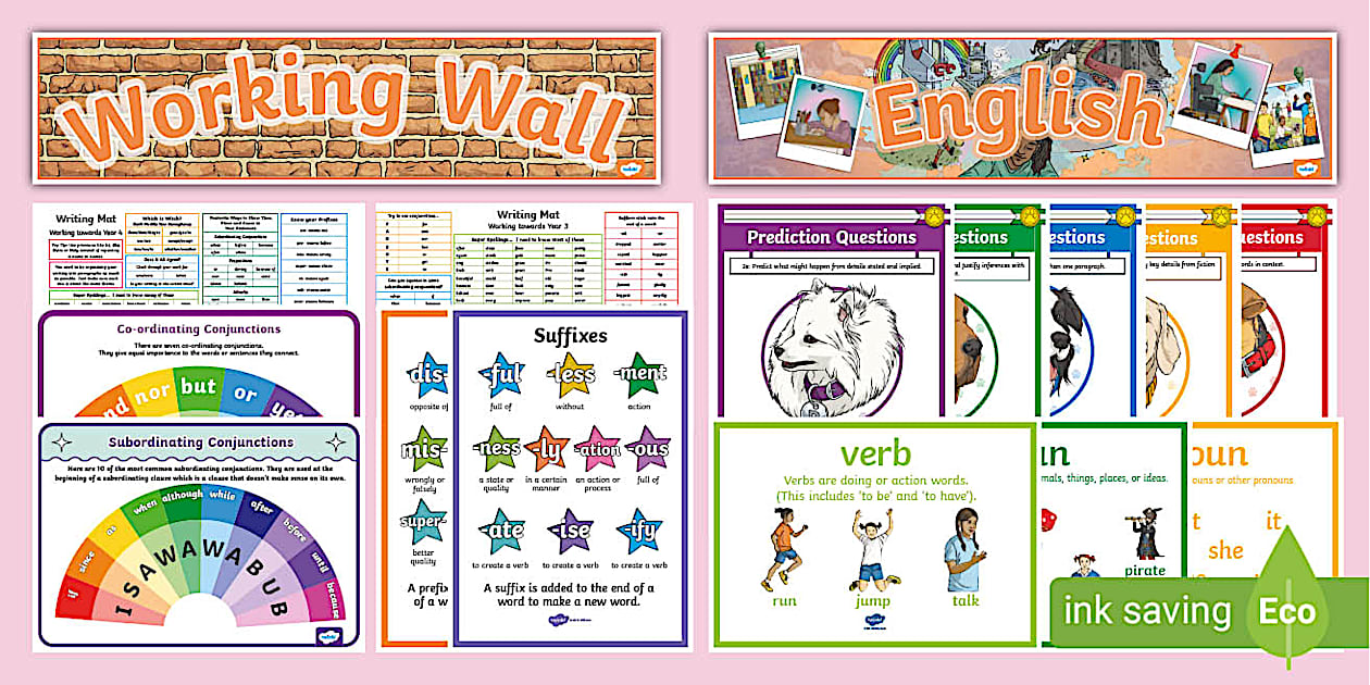 LKS2 English Display Pack - Twinkl