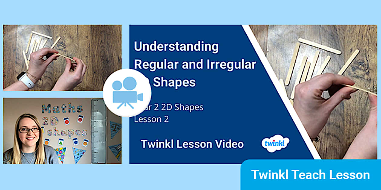 👉 Year 2 (Ages 6-7) 2D Shapes: Video Lesson 2 - Twinkl