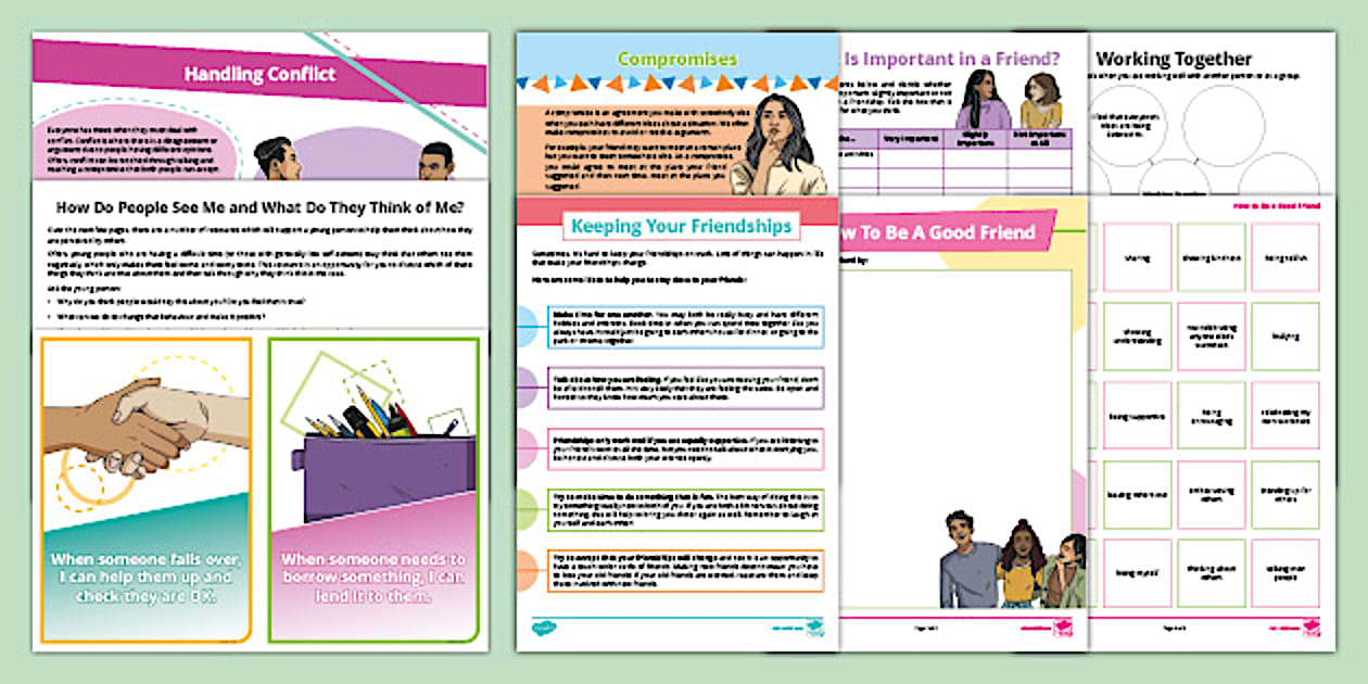 Older Learners International Day of Friendship Pack - Twinkl