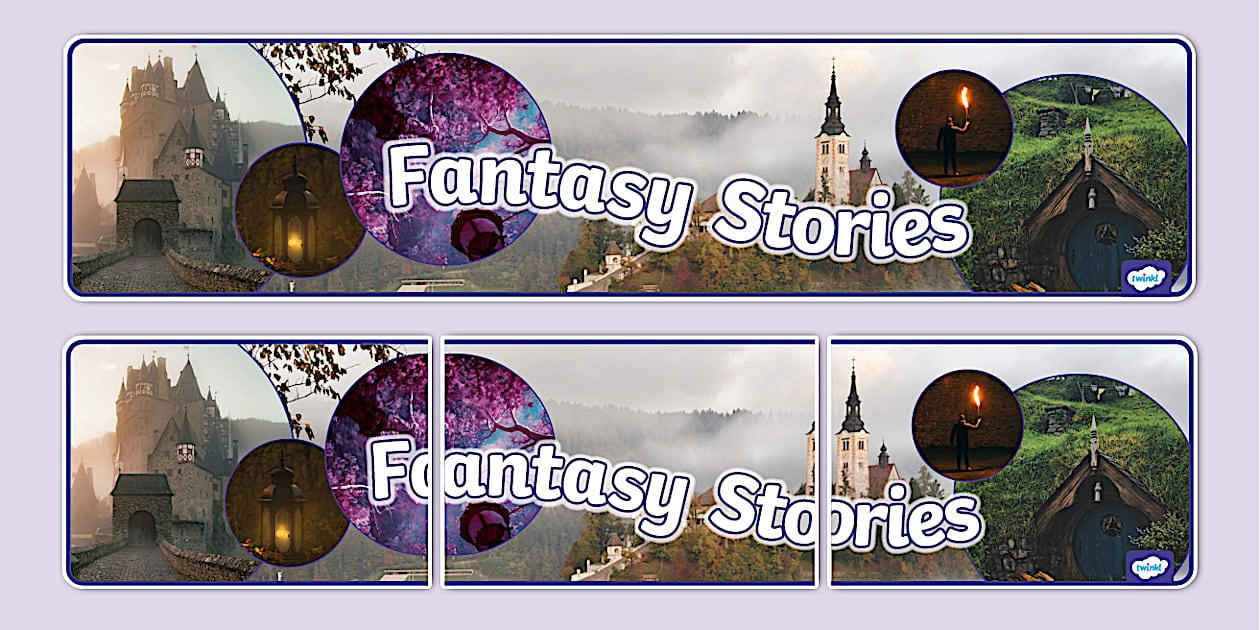 Fantasy Stories Photo Display Banner (teacher made) - Twinkl
