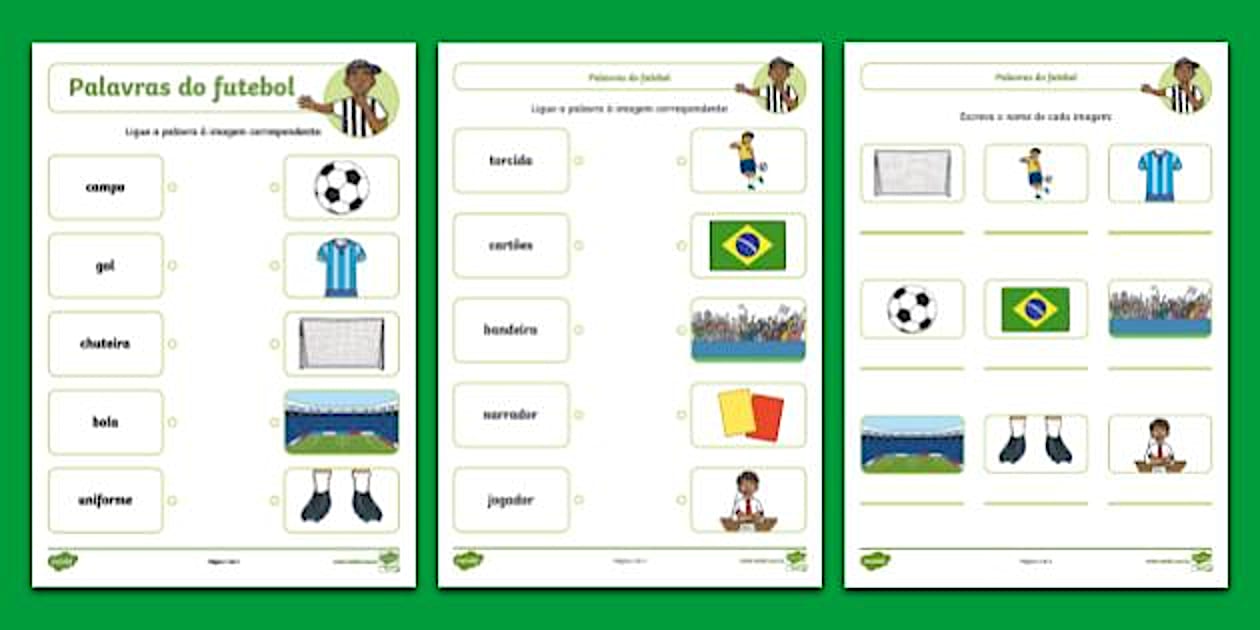 Atividade Escolar da Copa do Mundo (Hecho por educadores)