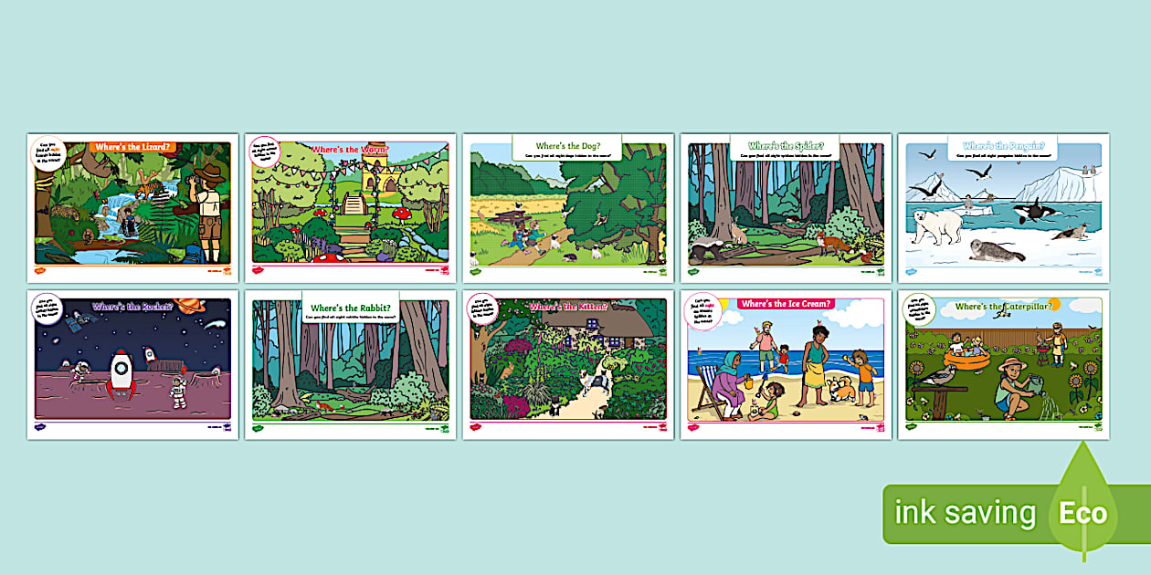 Where's the...? I Spy Activity Pack (teacher made) - Twinkl