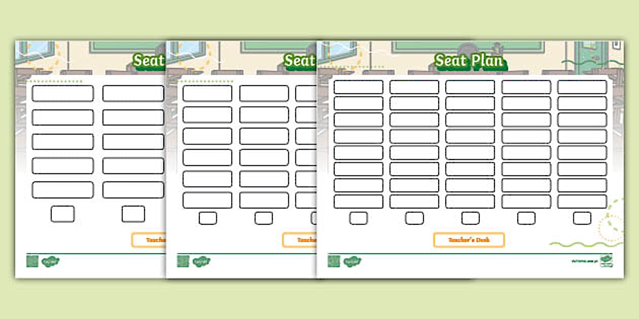 Seat Plan | Twinkl (professor feito) - Twinkl