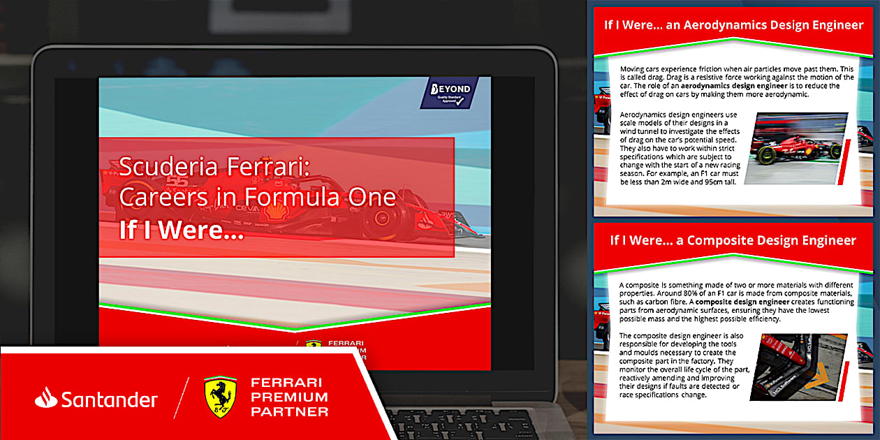 Scuderia Ferrari: Careers in Formula One | Science | Beyond