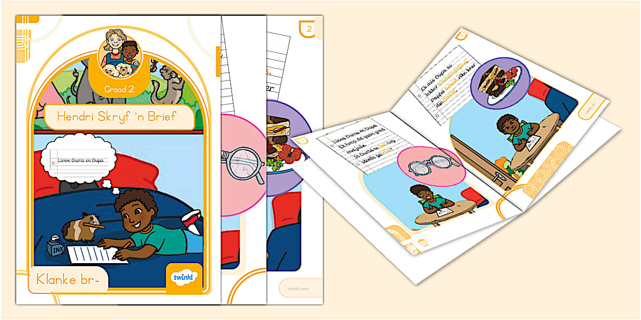 Graad 2 Klanke Leesboek br- - Twinkl