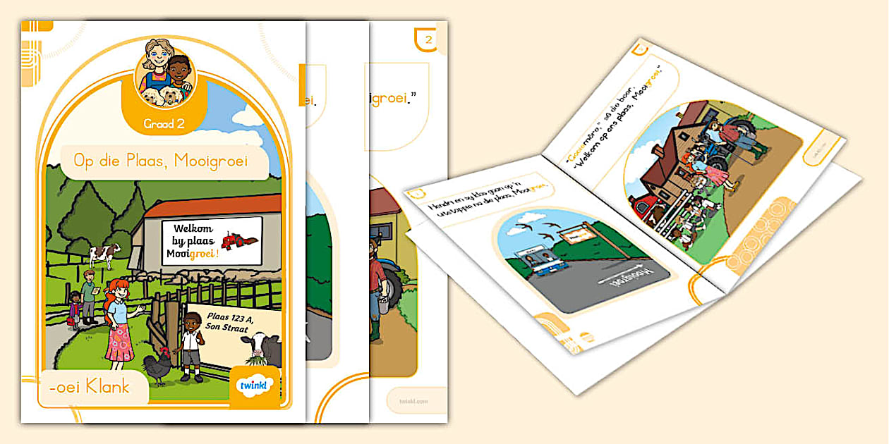 Graad 2 Klanke Leesboek oei (Hecho por educadores) - Twinkl