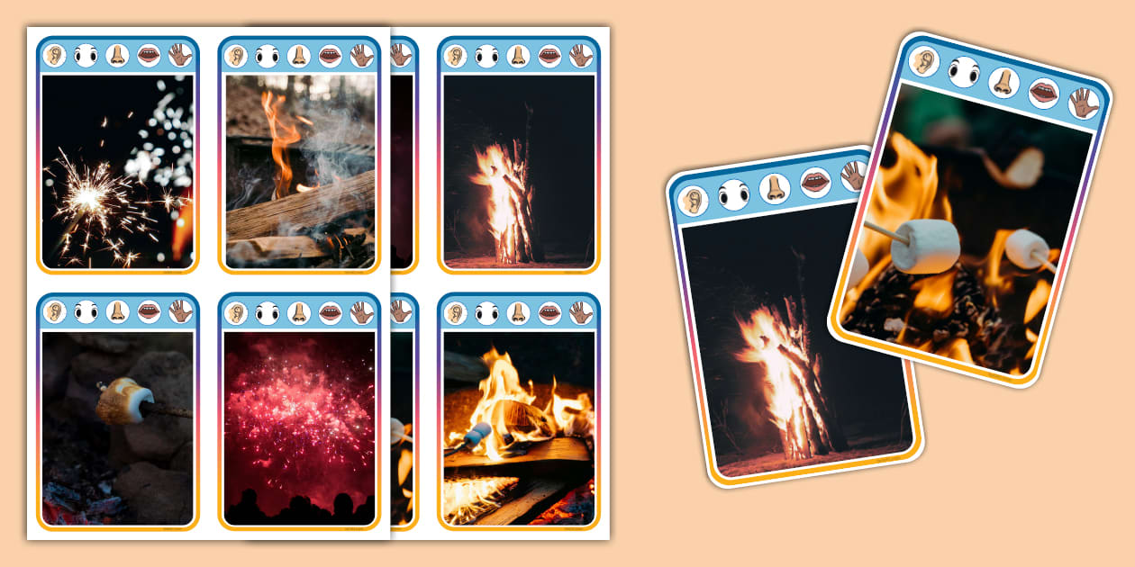 Bonfire Night Story Setting Photo Prompt Cards - Twinkl