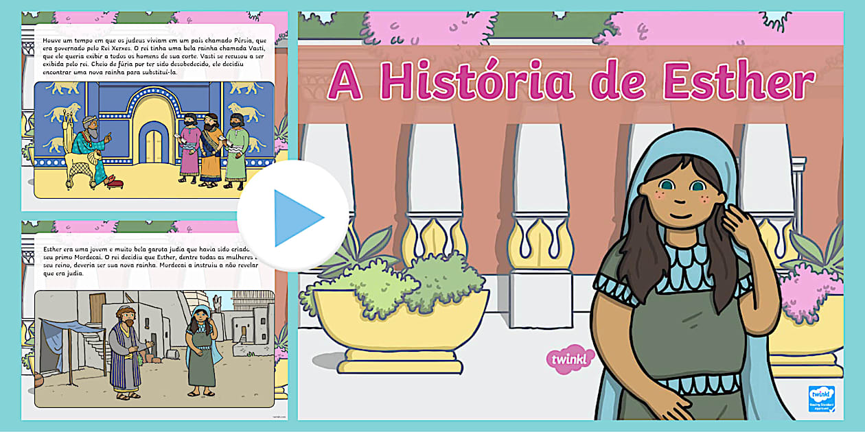 A história da Rainha Esther (profesor hizo) - Twinkl