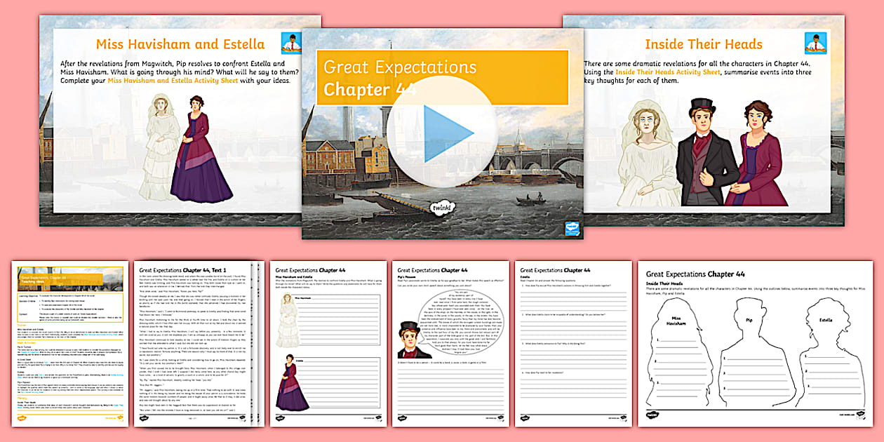 Great Expectations Chapter 44 Lesson Pack (teacher made)