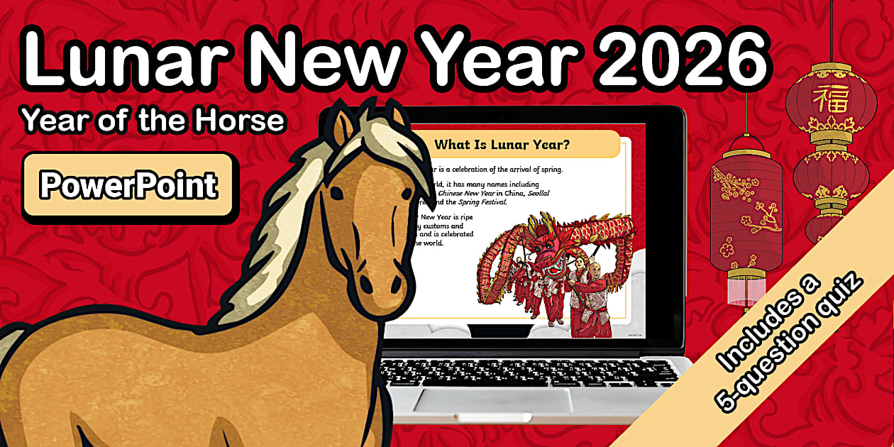 Lunar New Year 2026 Powerpoint Junior