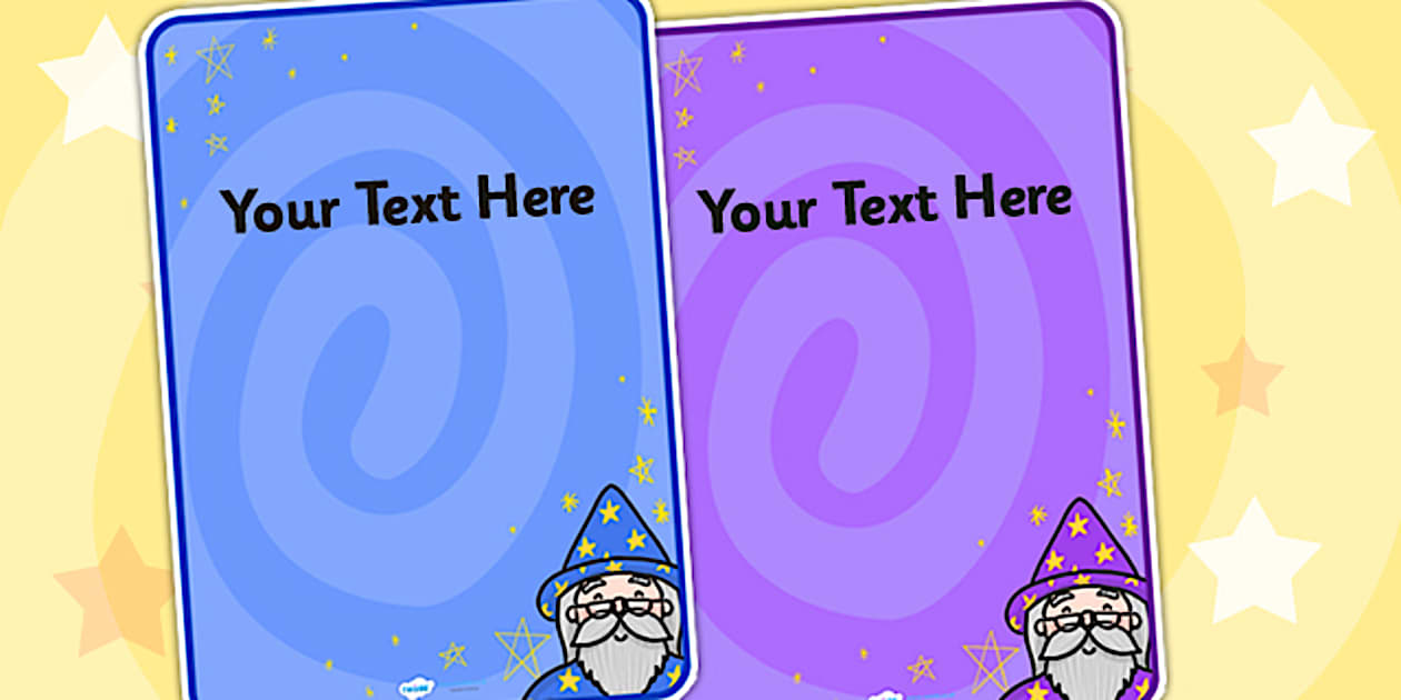 Magic Maths Area Editable Poster Templates (teacher made)