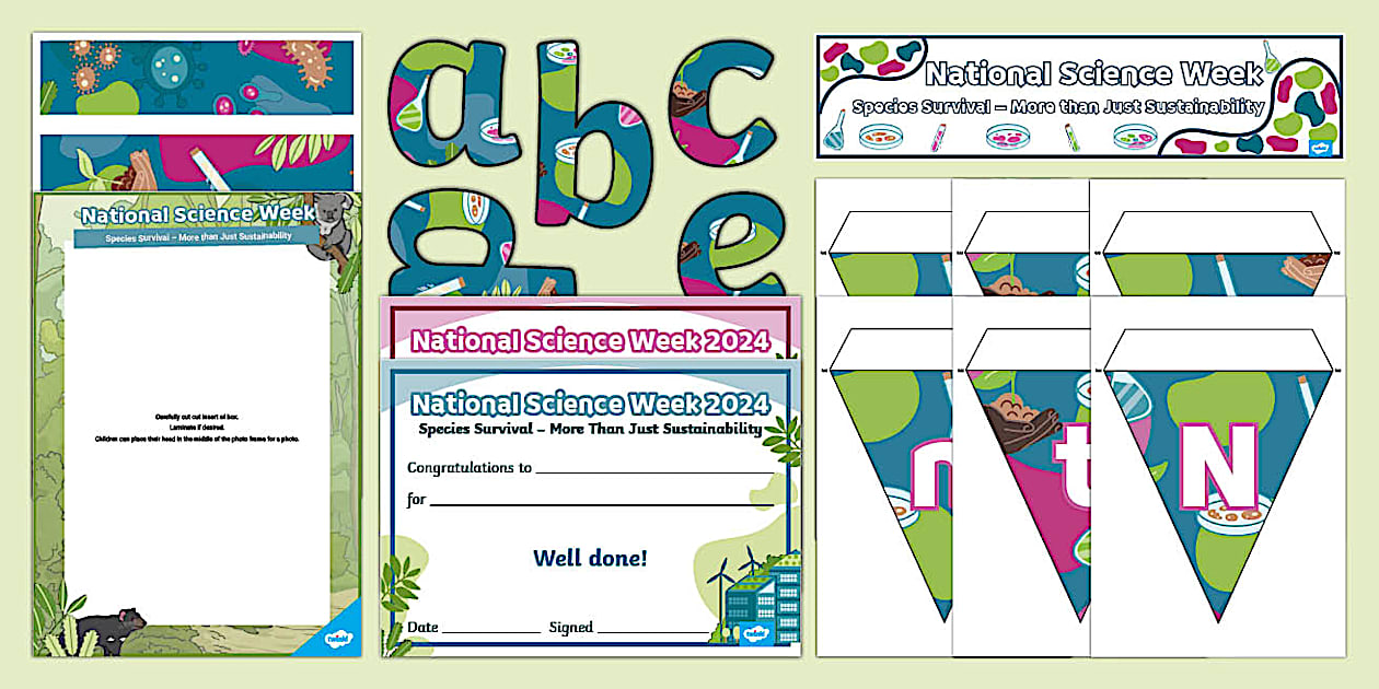 National Science Week Display Pack (teacher made) - Twinkl