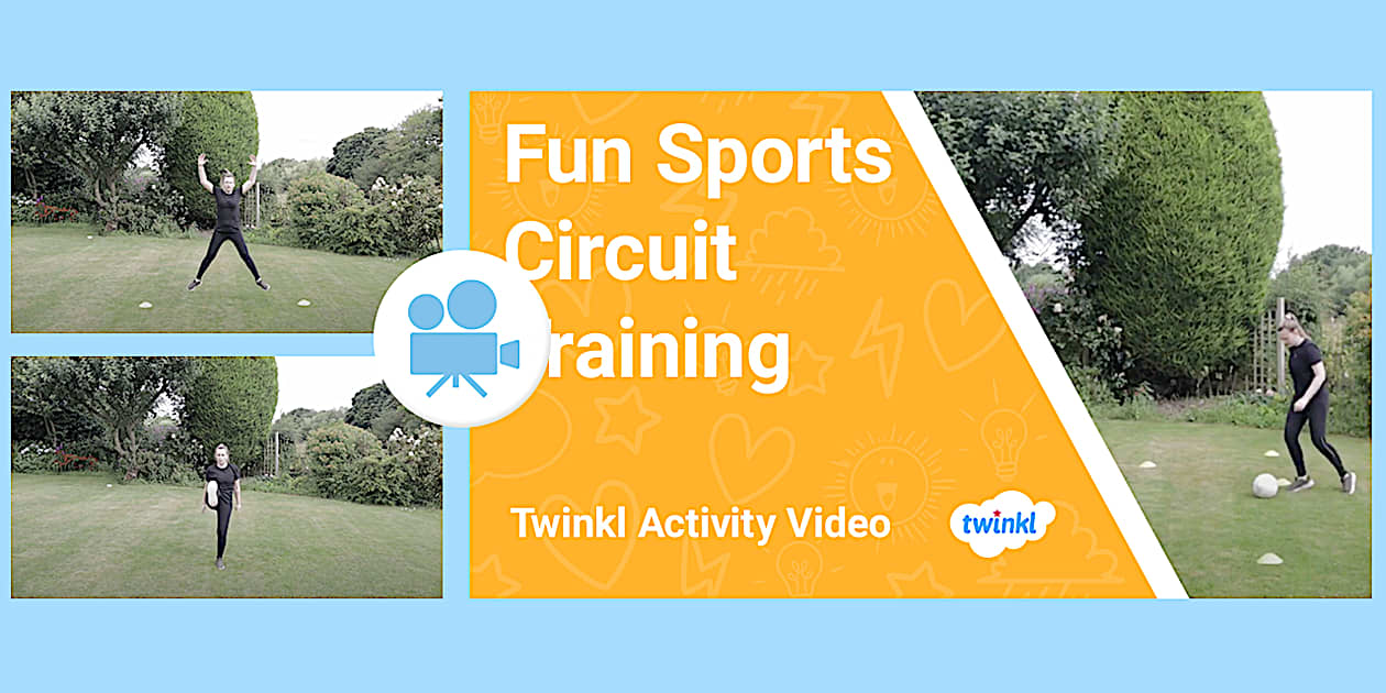 KS2 (Ages 7-11) Activity Video: Sports Circuit Training
