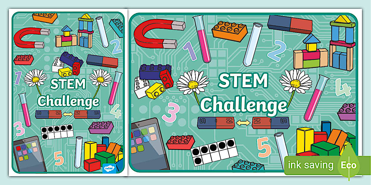 STEM Challenge Sign (teacher made) - Twinkl