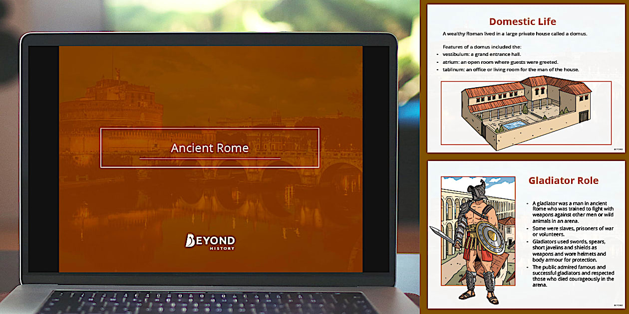 Ancient Rome PowerPoint (teacher made) - Twinkl