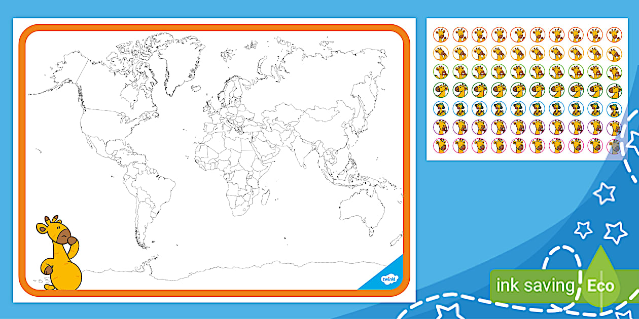 Where Is Geo? Map Activity (teacher made) - Twinkl