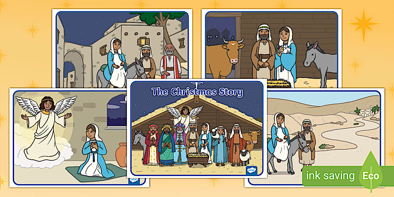 Short Christmas Story Sequencing (teacher made) - Twinkl