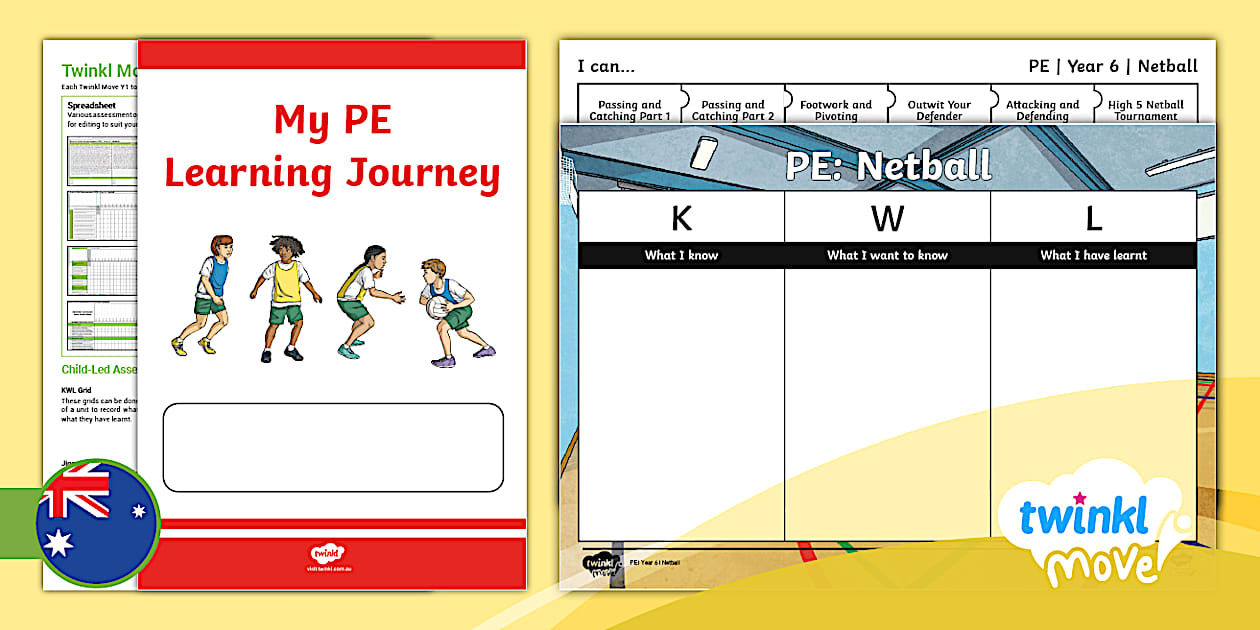 Move PE Year 6 Netball Assessment Pack (teacher made)