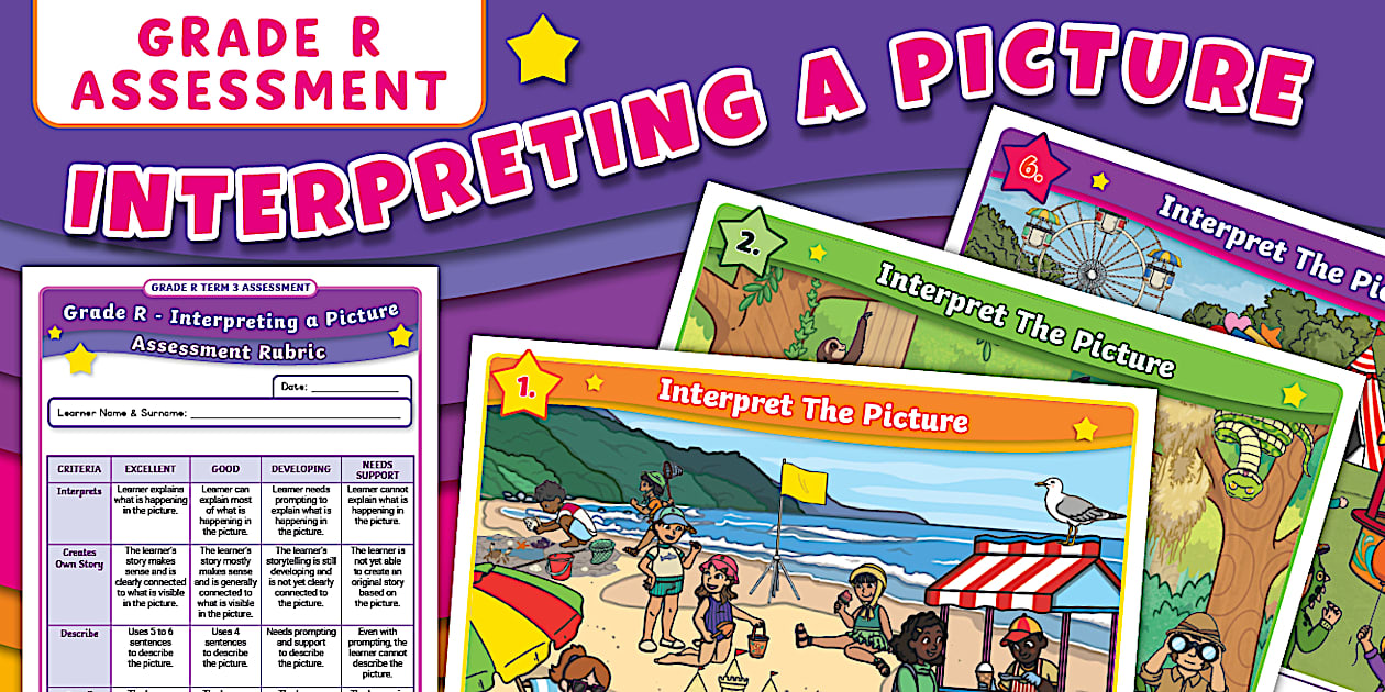 Gr R HL - T3 - Interpreting a Picture Assessment & Rubric