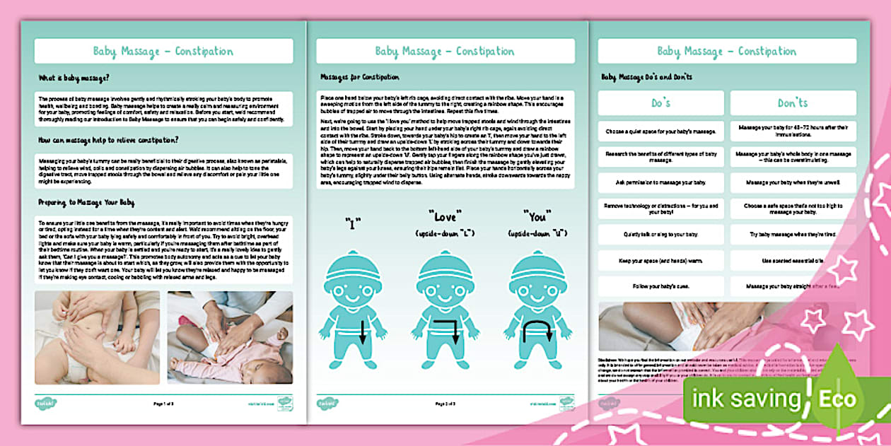 Baby Massage for Constipation Guide | Parents Pregnancy Hub