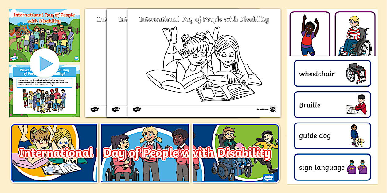 International Day of People with Disability Resource Pack F-2