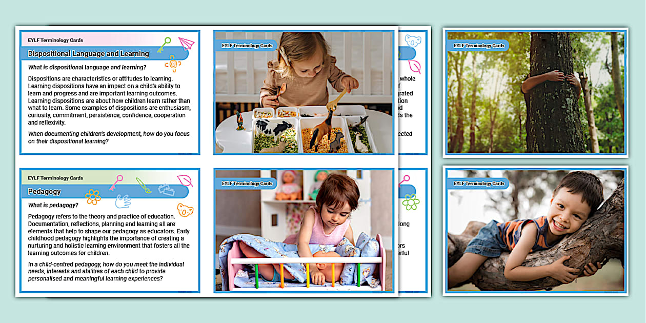 EYLF Terminology Cards