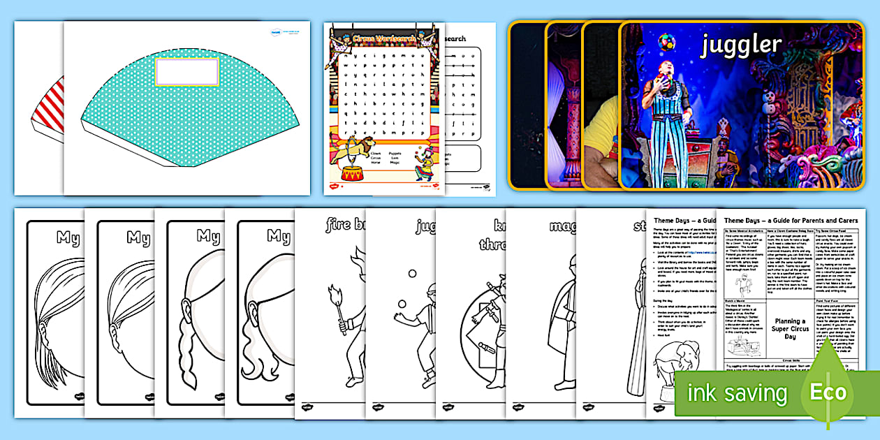 Circus Day Activity Pack (Teacher-Made) - Twinkl