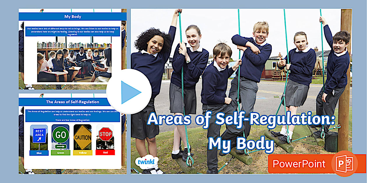 Areas of Self-Regulation: My Body PowerPoint Older Learners