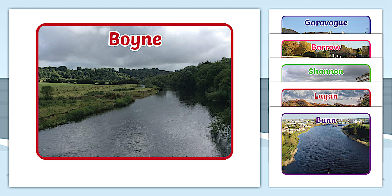 Rivers of Ireland Display Photos