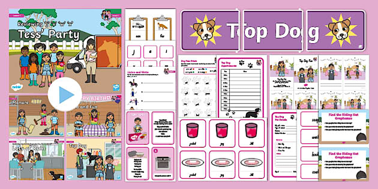 Phonics: Level 3: Week 11: Graphemes and Vowel Diagraphs Recap Weekly ...