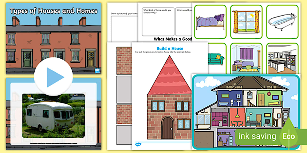 Geography First/Second Class Homes Pack 1