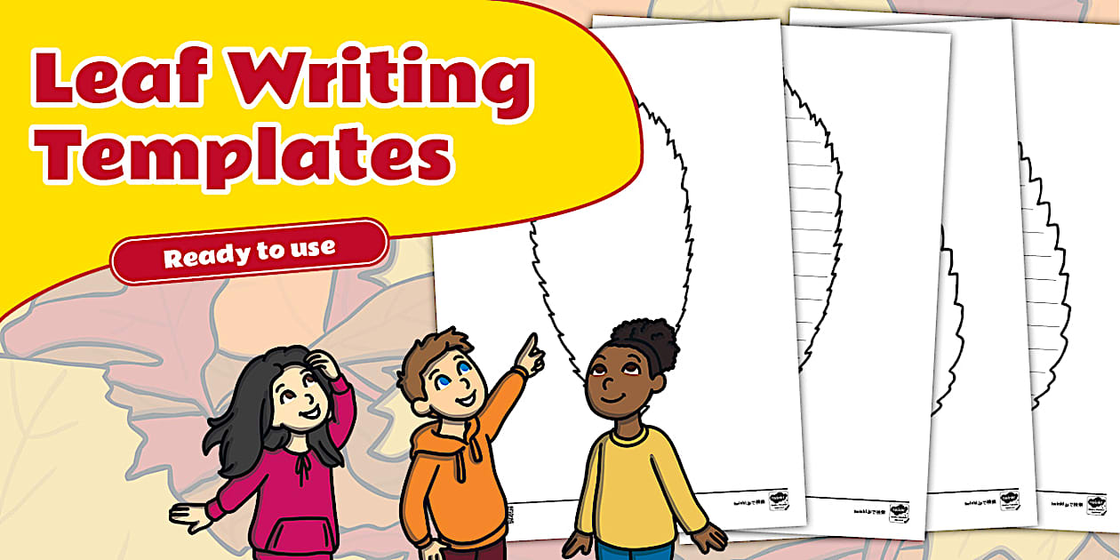 * NEW * Fall Leaves Writing Templates (teacher made)
