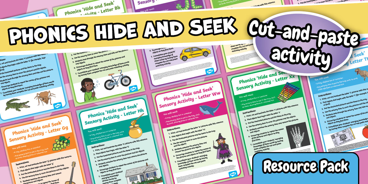 Phonics Hide & Seek Pack