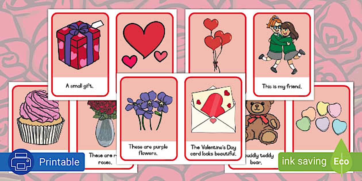 Grade R Basic Phrases - Valentine's Day (teacher made)