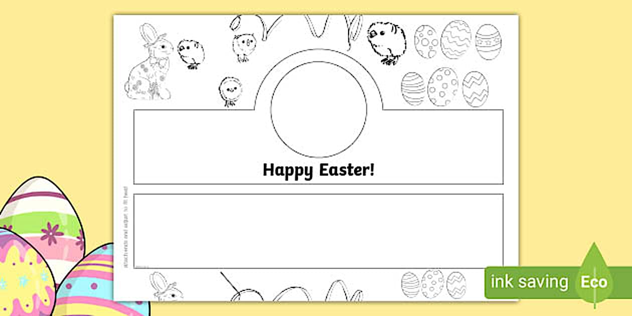 Easter headband Junior/Senior Infants (teacher made)