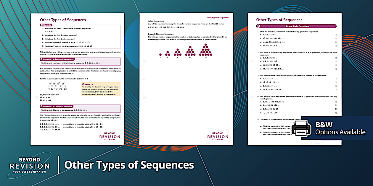 👉 Other Types of Sequences - Twinkl