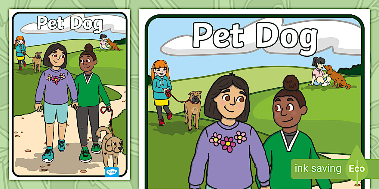 Pet Dog Poster | Twinkl Display Resources (teacher made)