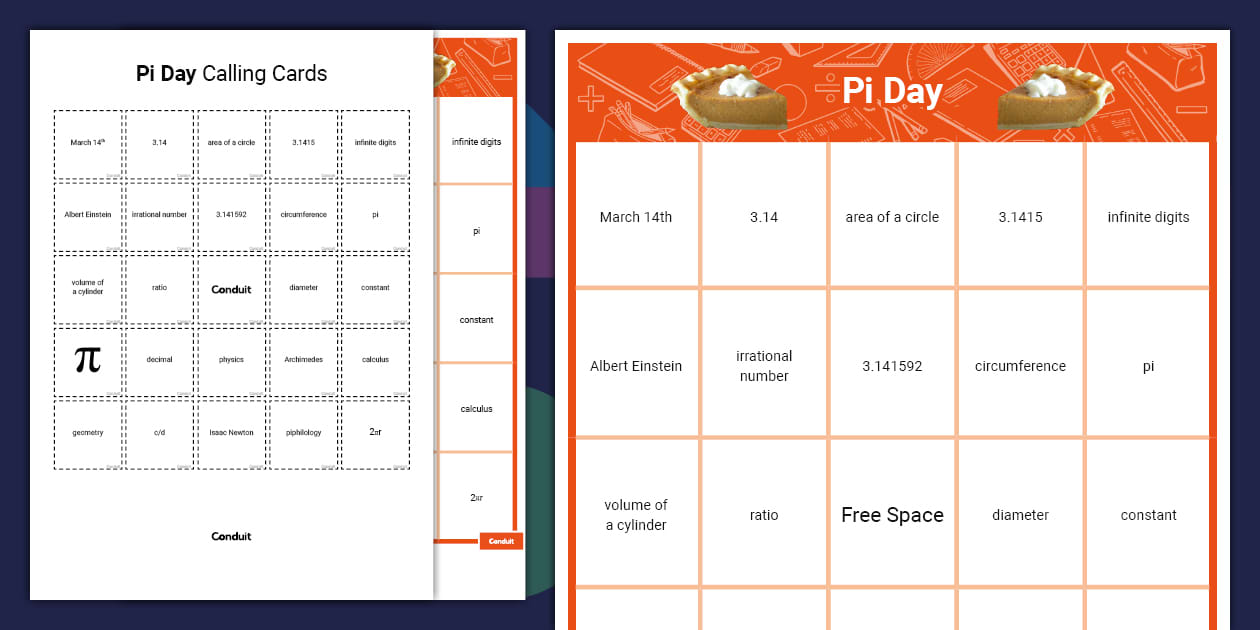 Pi Day Bingo Lingo (Teacher-Made) - Twinkl