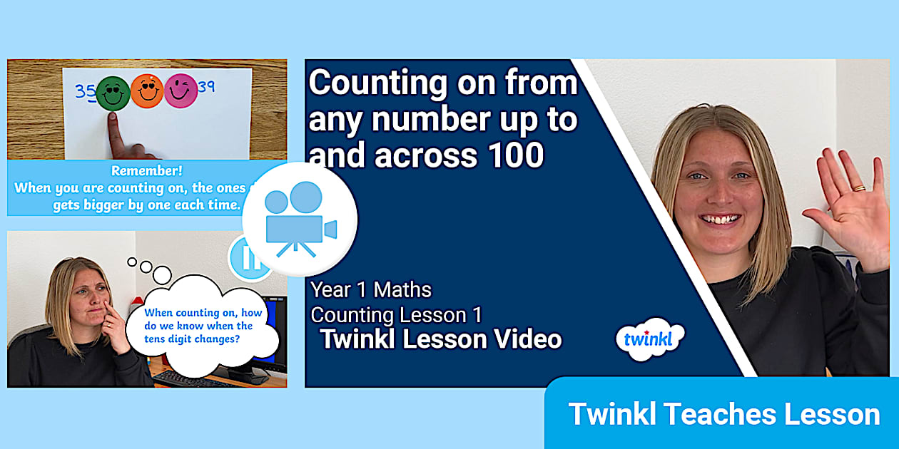 👉 Year 1 (Ages 5-6) Counting: Video Lesson 1