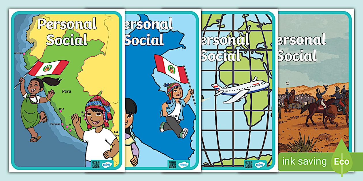 FREE! - Carátulas de Personal Social | Twinkl Perú