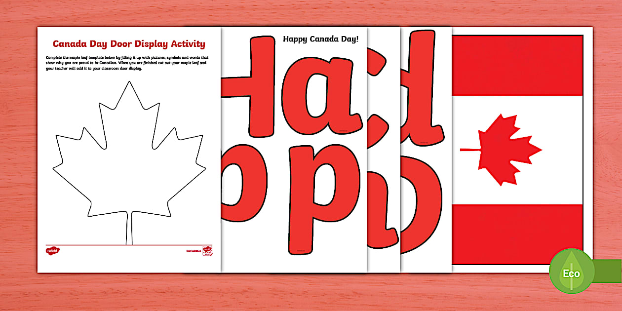 Canada Day Door Display Pack